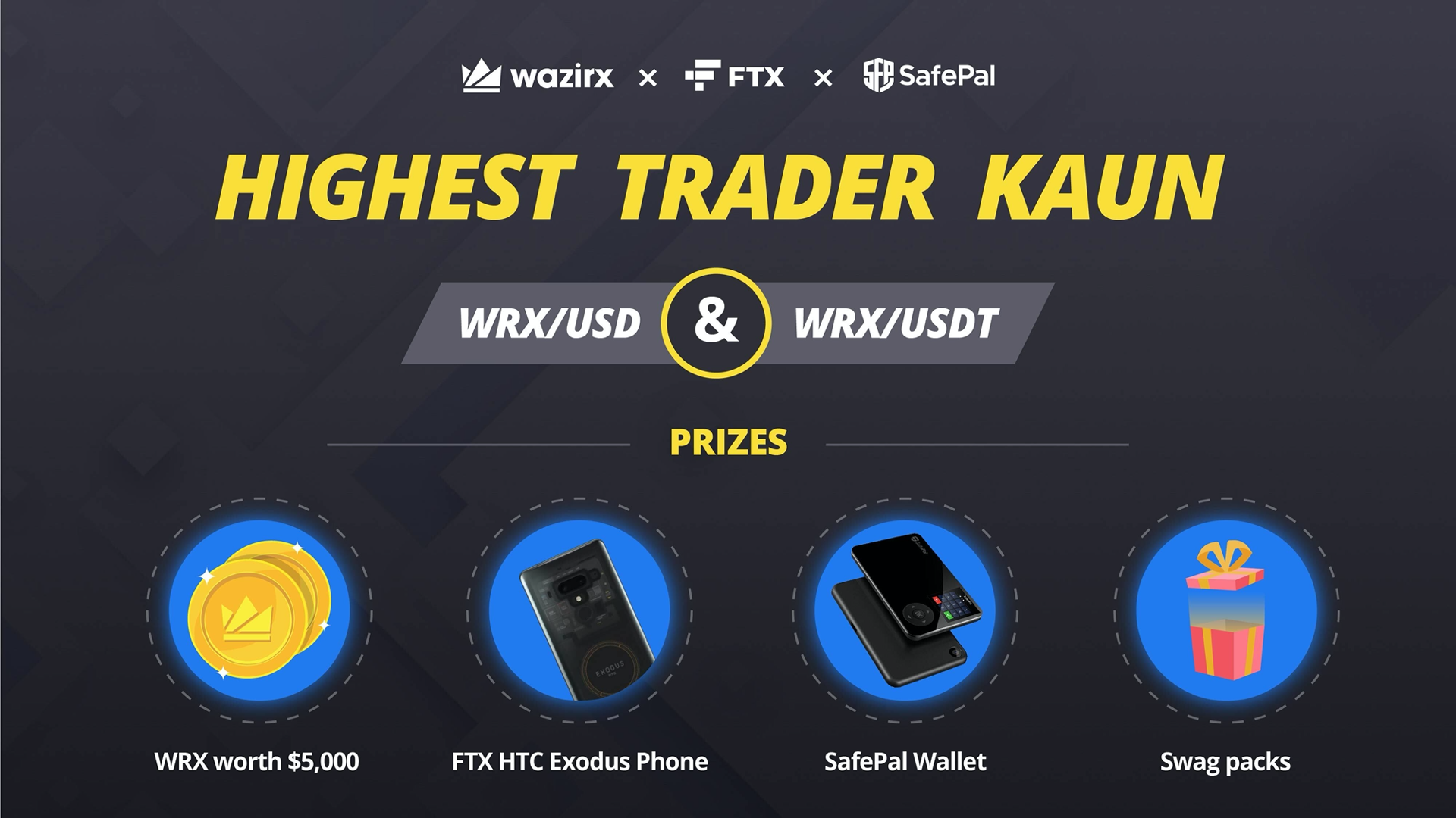 Win WRX and SafePal wallets on FTX - WazirX Blog