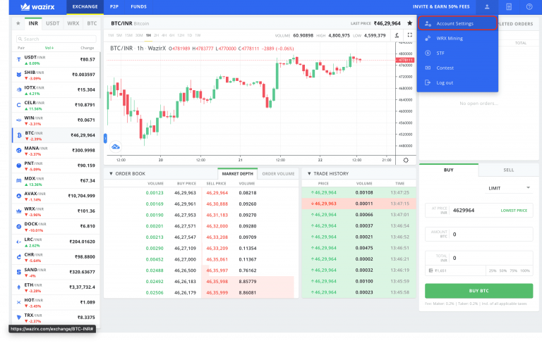How to create WazirX API Key? - WazirX Blog
