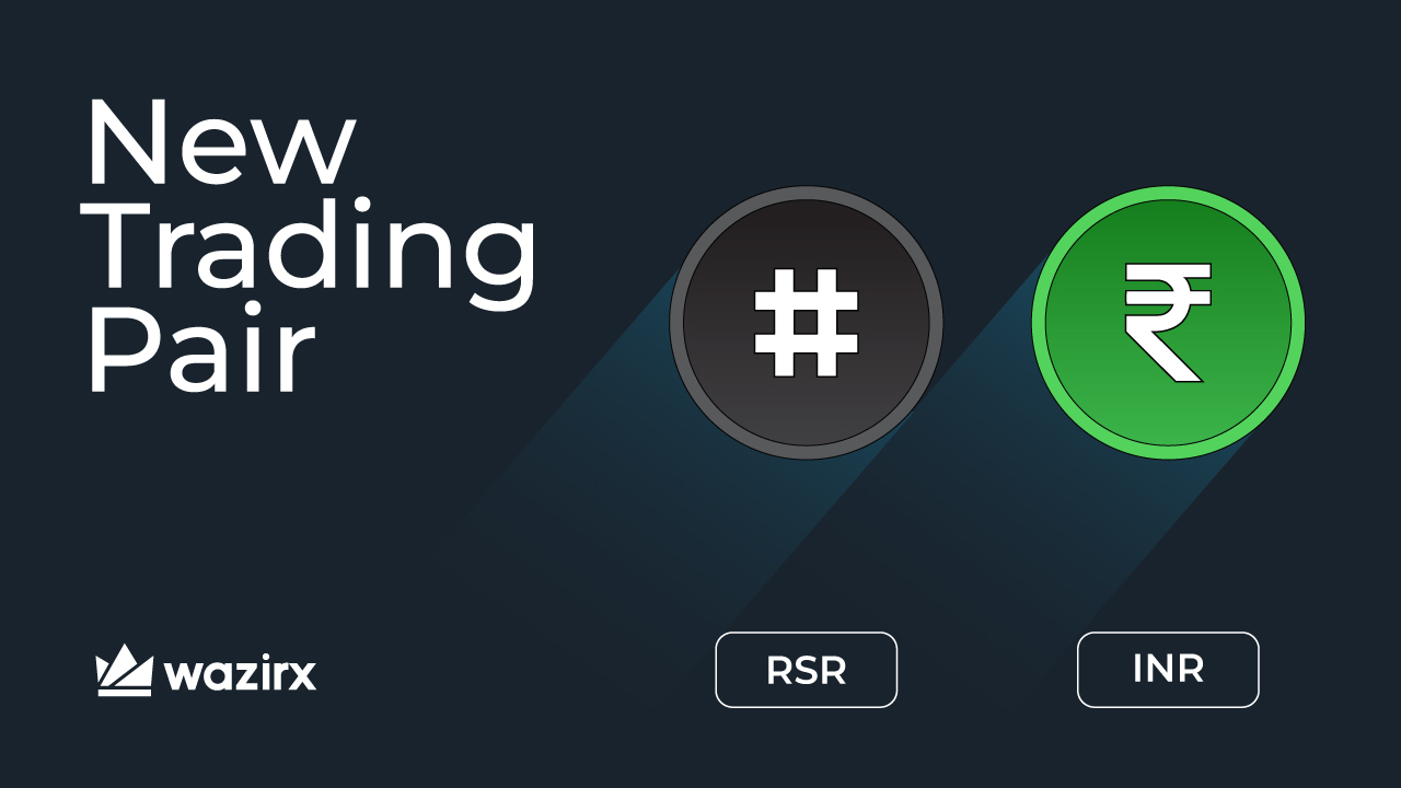 RSR/INR trading on WazirX - WazirX Blog