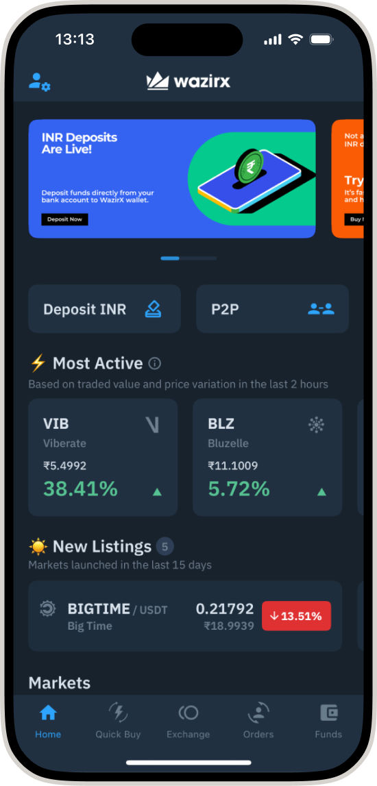 New Improved WaizrX App 🤩 - WazirX Blog
