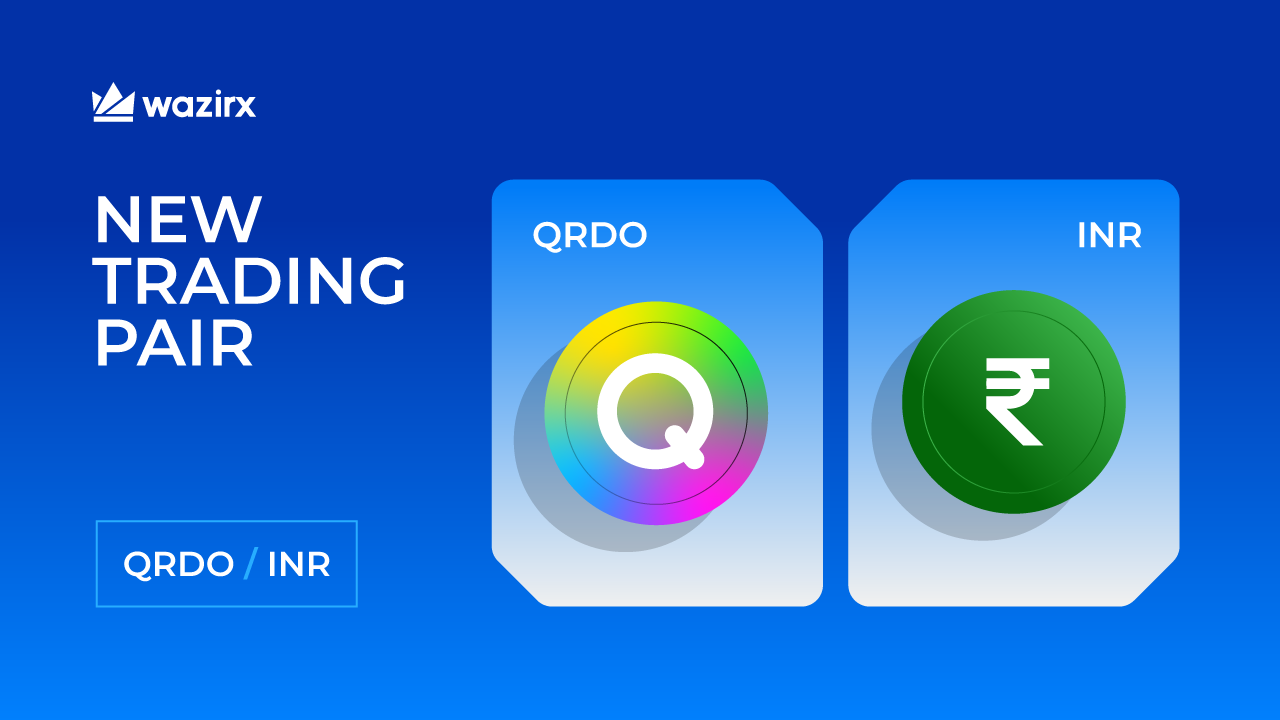 QRDO/INR trading on WazirX - WazirX Blog