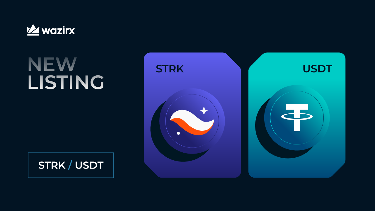 STRK/USDT trading on WazirX - WazirX Blog