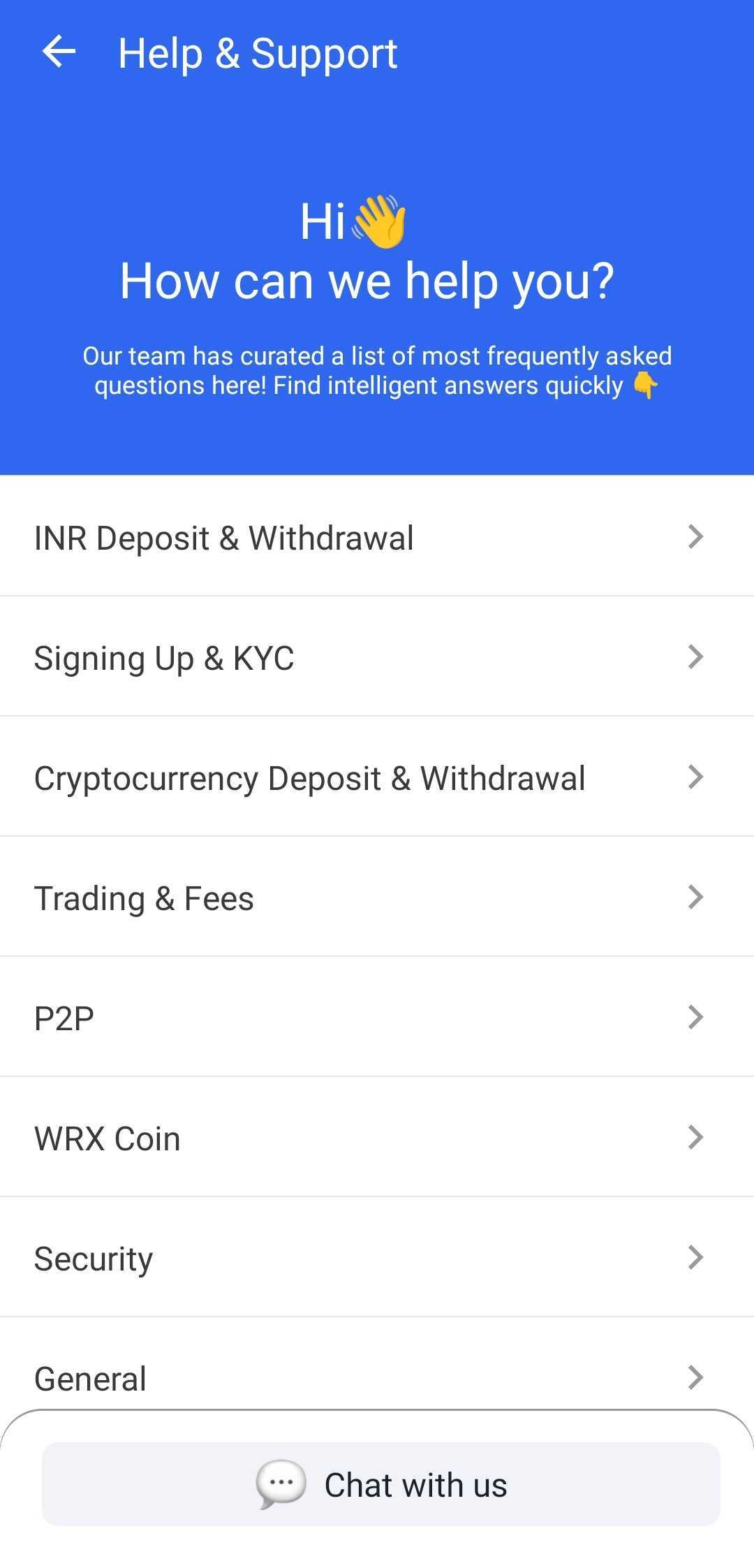 In-App Chat Support Feature Is LIVE On WazirX Now! 🚀 - WazirX Blog