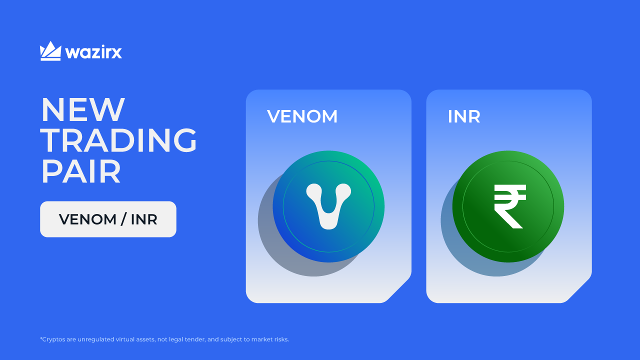 VENOM/INR trading on WazirX - WazirX Blog